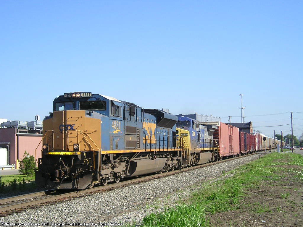 CSXT 4831 On CSX Q 241 Eastbound